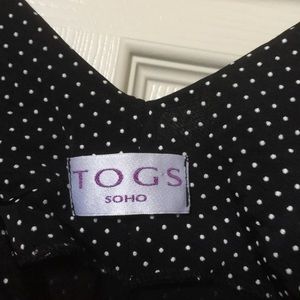 TOGS soho | Dresses | 33 Togs Soho Curvehugging Polka Dot Dress | Poshmark